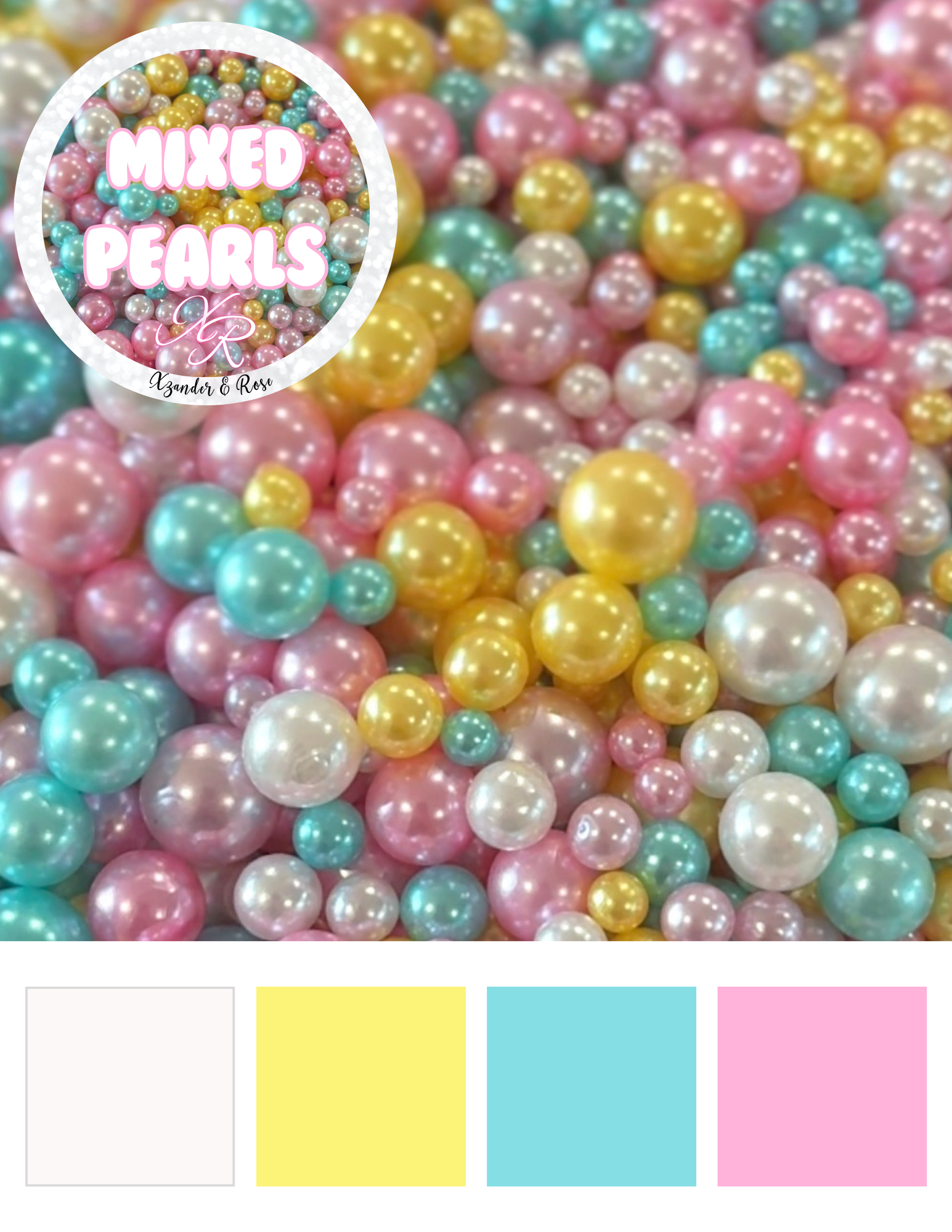Faux Pearls – Xzander & Rose: The Craft Castle
